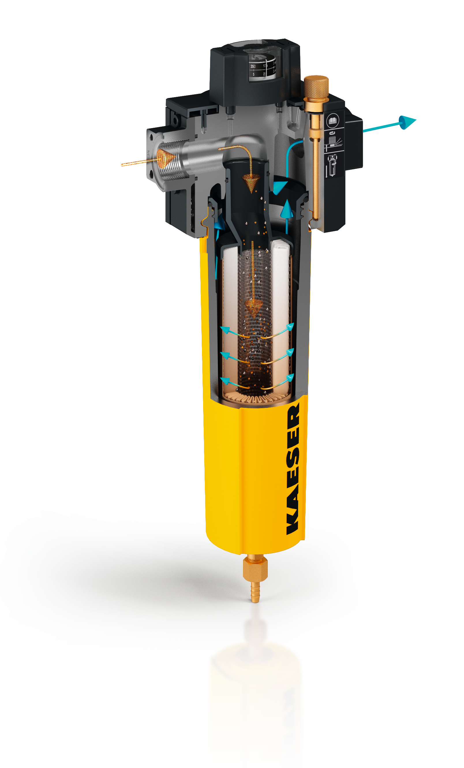 Item # F46KB, KB - Kaeser Oil Removal Filters On Compressed Air Systems ...