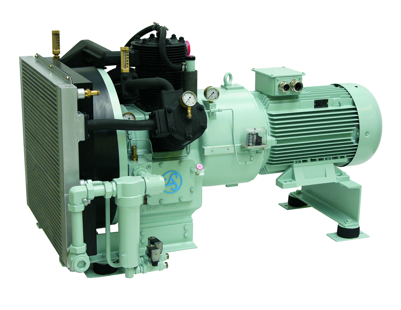 Item # WP65L, 2 Stage Air Cooled Compressor (Mistral Series) On ...