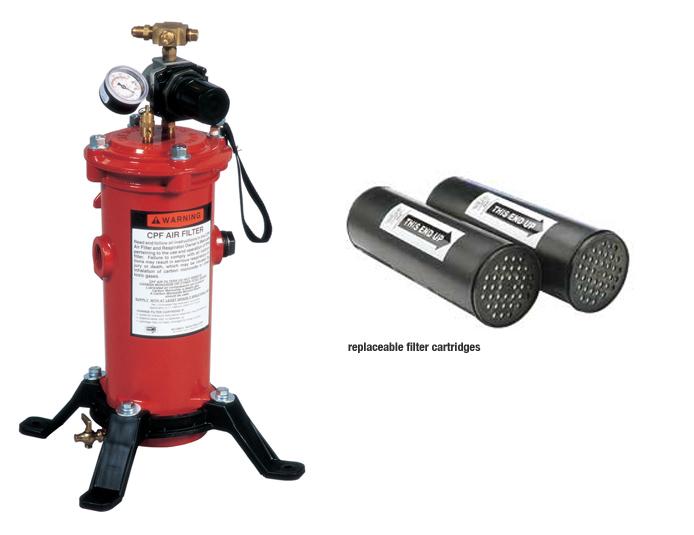 Item # 03527, CPF-80 air filter (for up to four operators) On ...