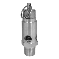 Stainless Steel Safety Relief Valve On Compressed Air Systems, Inc.